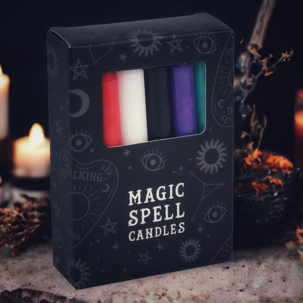 Multi colour magic spell candles - 12 pack – Luna Lovewitch